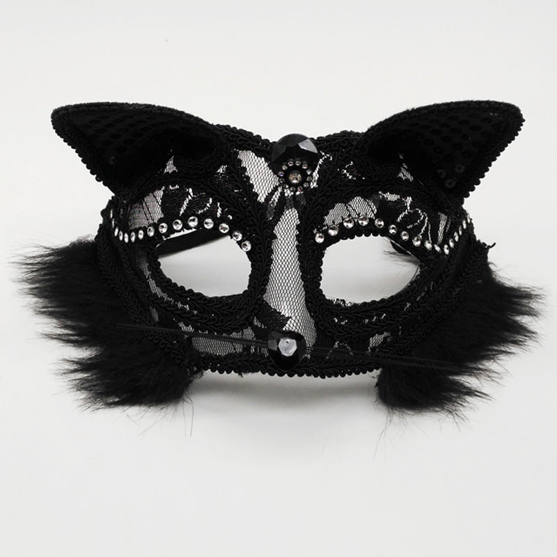 Lace eye mask animal mask – Deegnx